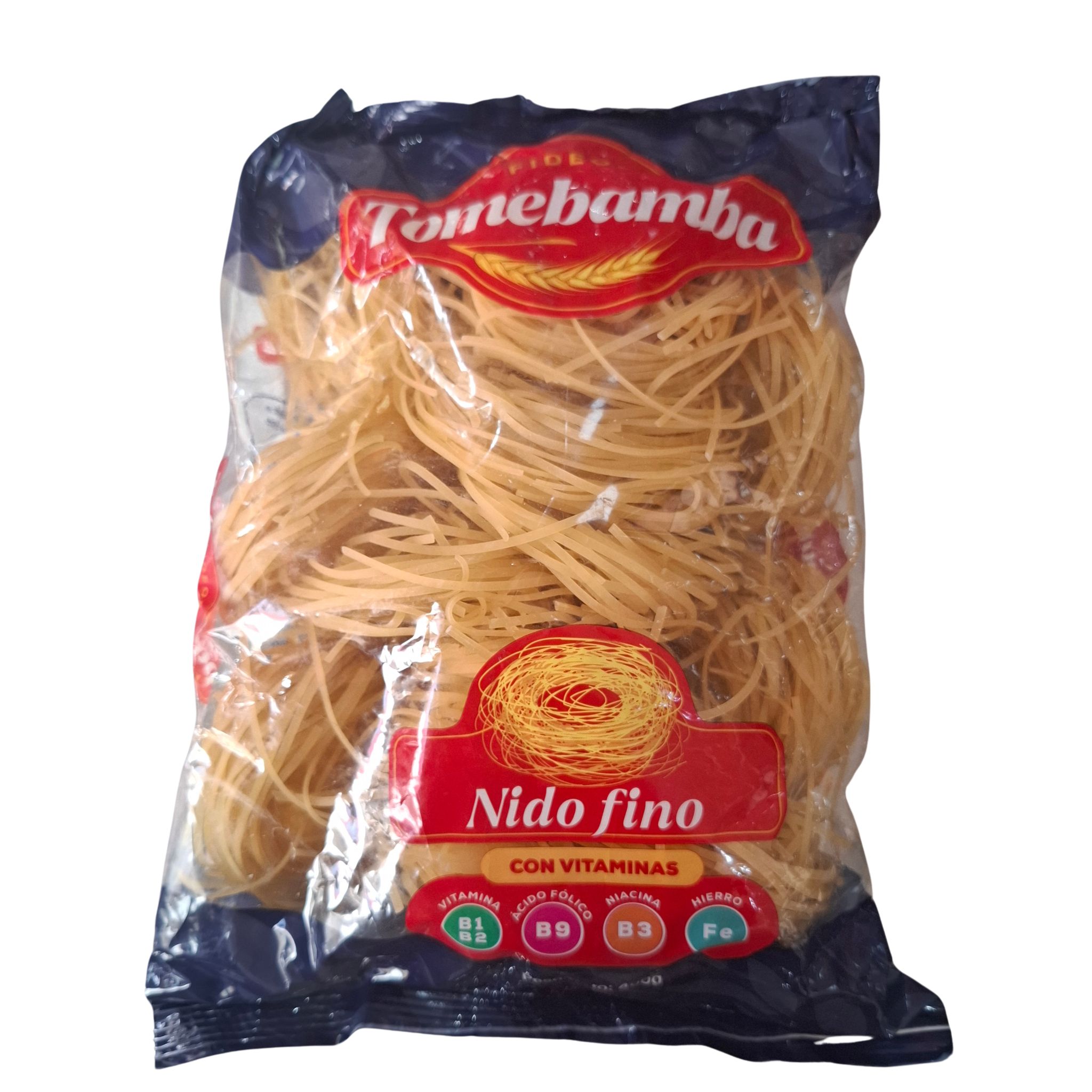 Pasta Fina TOMEBAMBA, 400g - Mercadomi