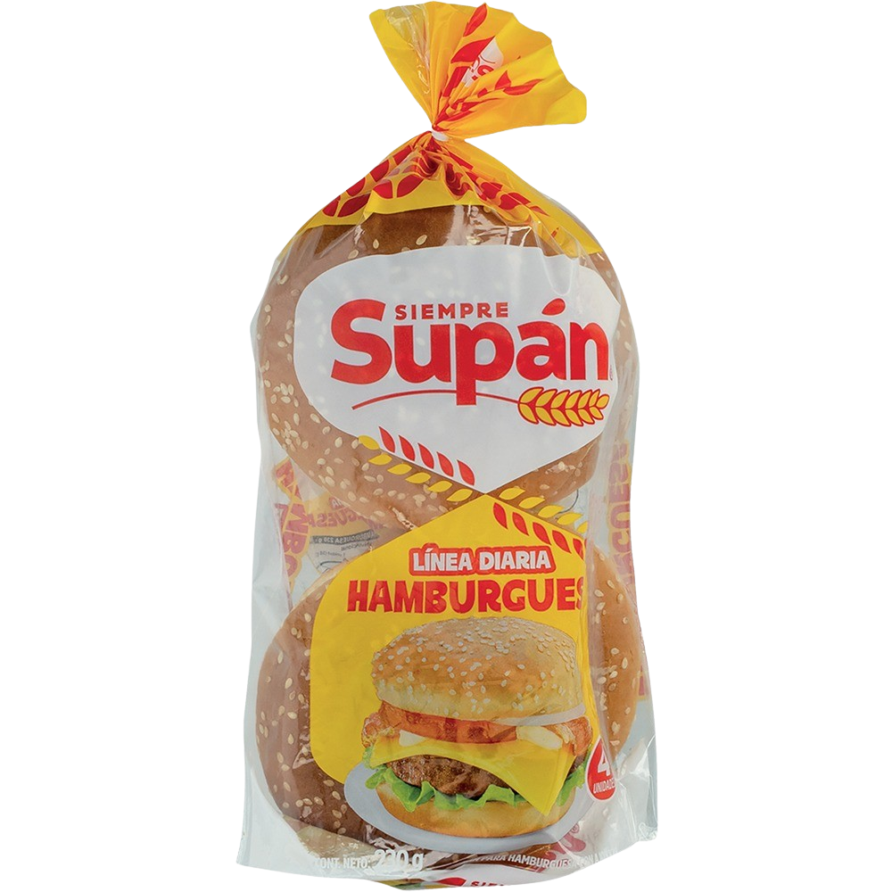 Hamburguesa Línea Diaria SUPÁN, 230g - Mercadomi