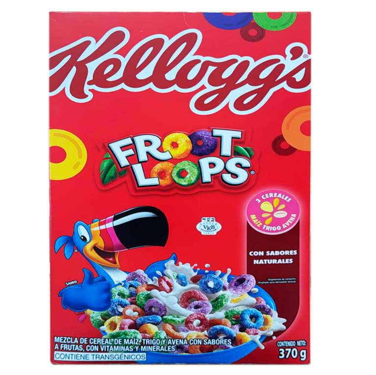 Cereal Froot Loops, Caja 370g - Mercadomi
