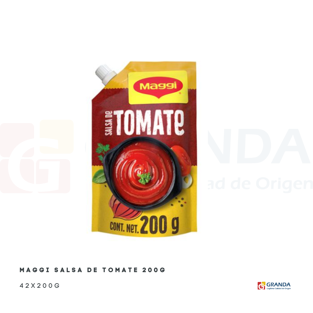 Salsa de Tomate MAGGI, DoyPack 200g - Mercadomi