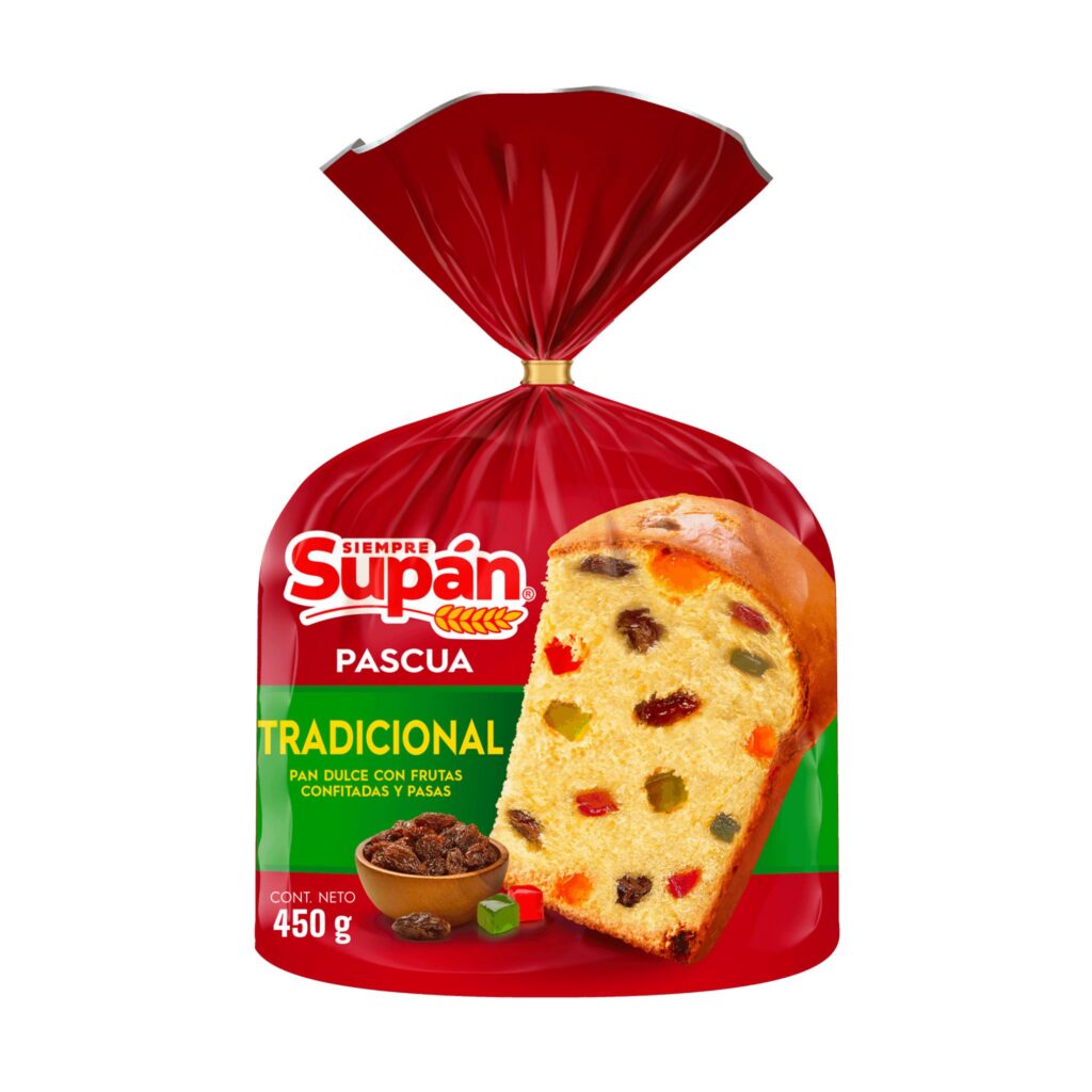 PAN DE PASCUA TRADICIONAL, 450G SUPAN - Mercadomi
