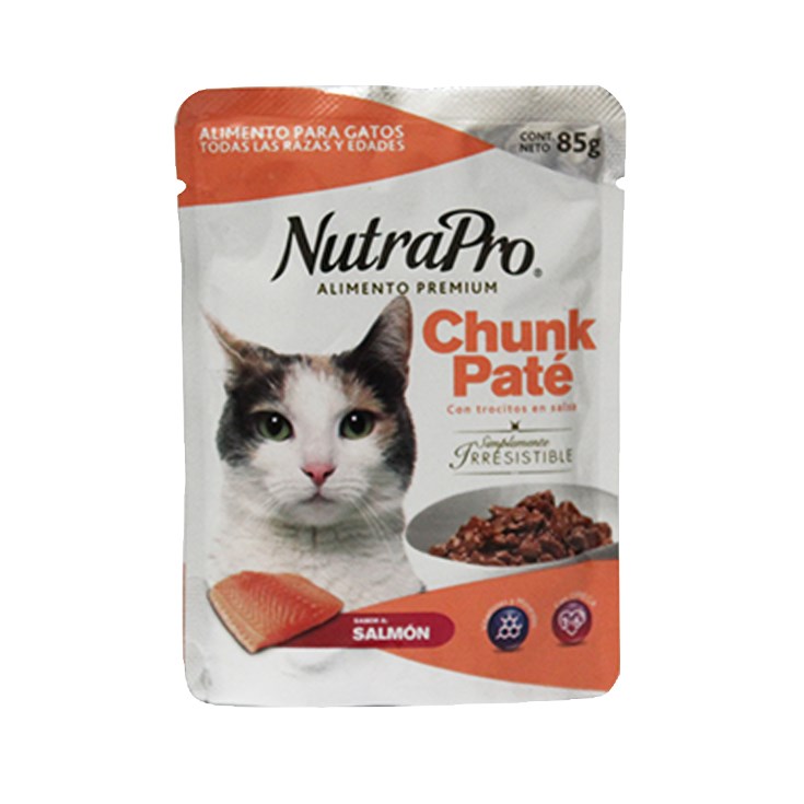 PATE GATO SALMON 85G NUTRA PRO - Mercadomi