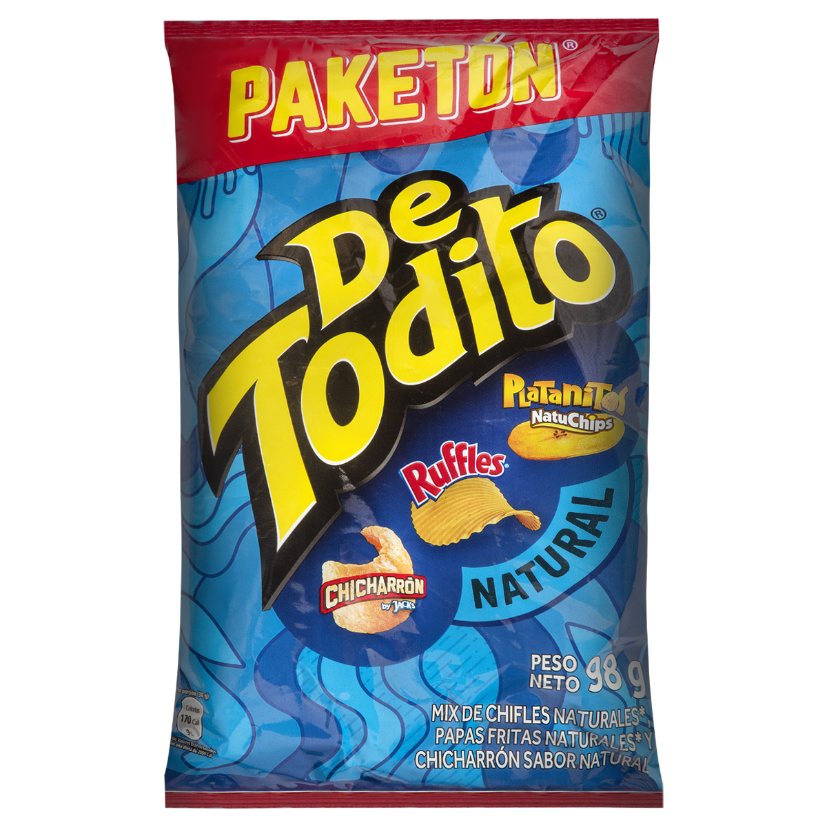 DETODITO NATURAL 98G - Mercadomi