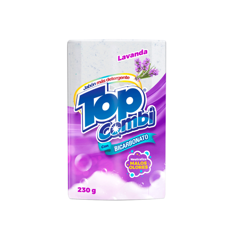 JABON TOP COMBI LAVANDA 230G - Mercadomi