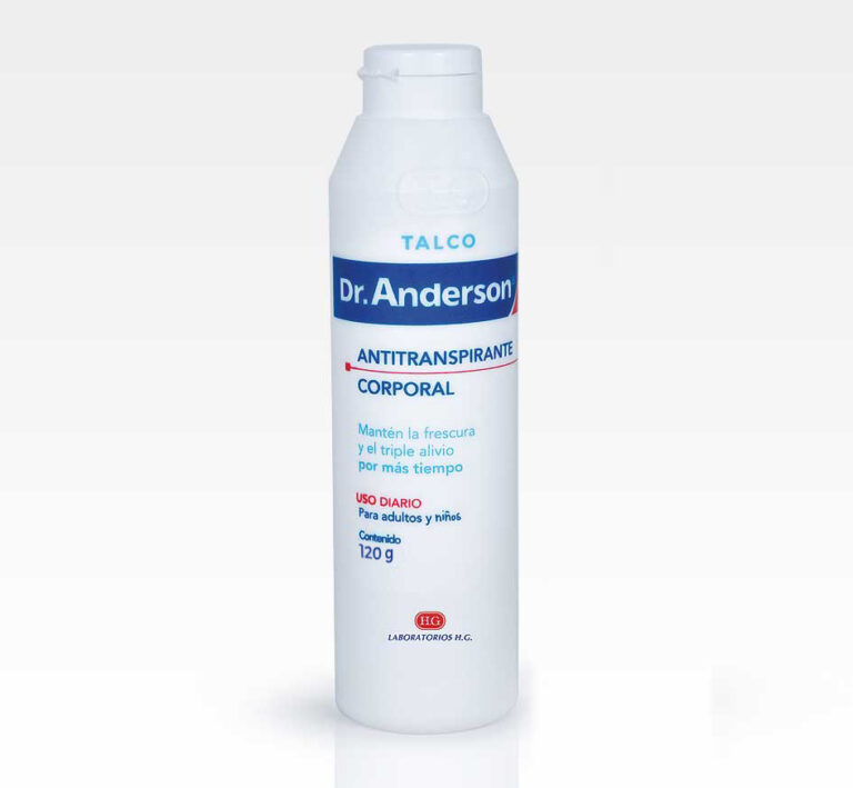 TALCO DR ANDERSON 120GR. - Mercadomi