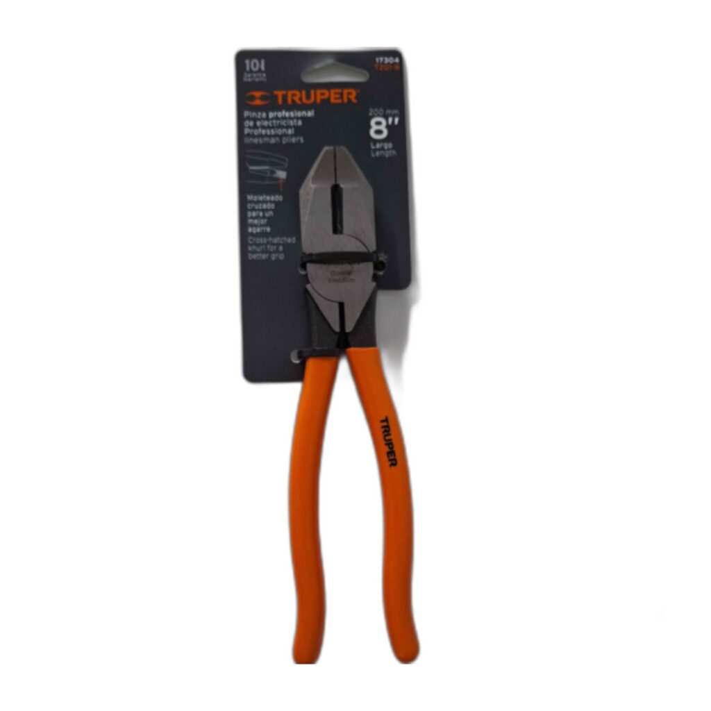 TRUPER PINZA PROFESIONAL 200MM (PLAYO) - Mercadomi