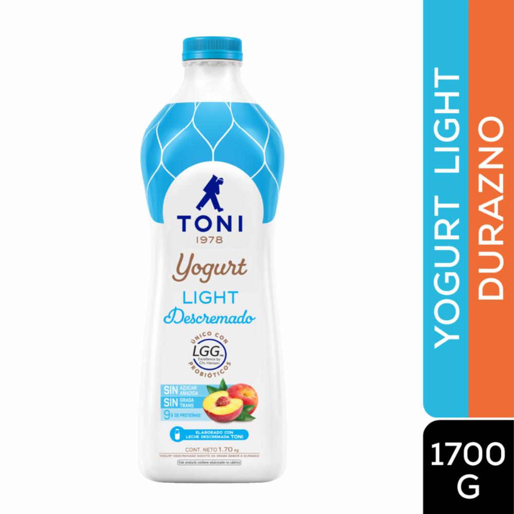 YOGUR TONI 100 DURAZNO 1.70KG - Mercadomi