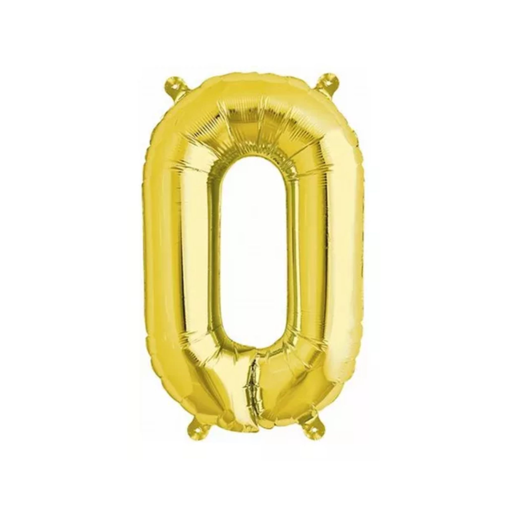 GLOBO NUMERO 0 DORADO (32) - Mercadomi