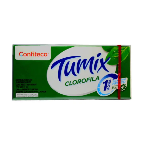 CHICLE TUMIX MENTA 12.6GR - Mercadomi