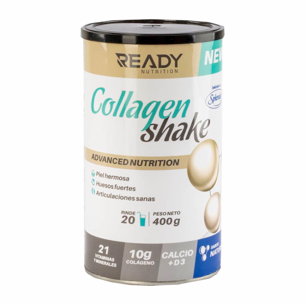 READY NUTRITION COLLAGEN SHAKE LATA 400G - Mercadomi