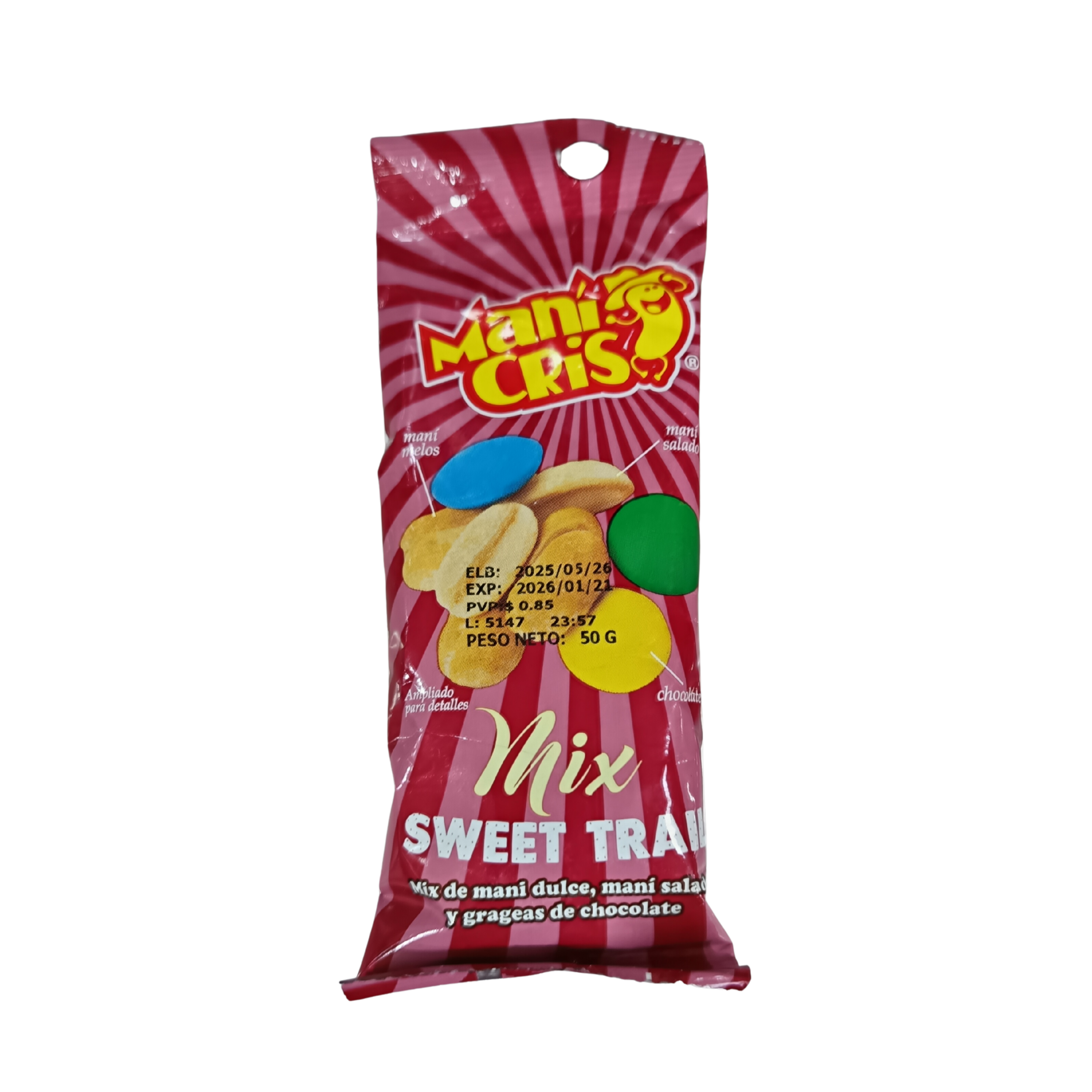 MANI CRIS MIX SWEET TRAIL 50GR - Mercadomi